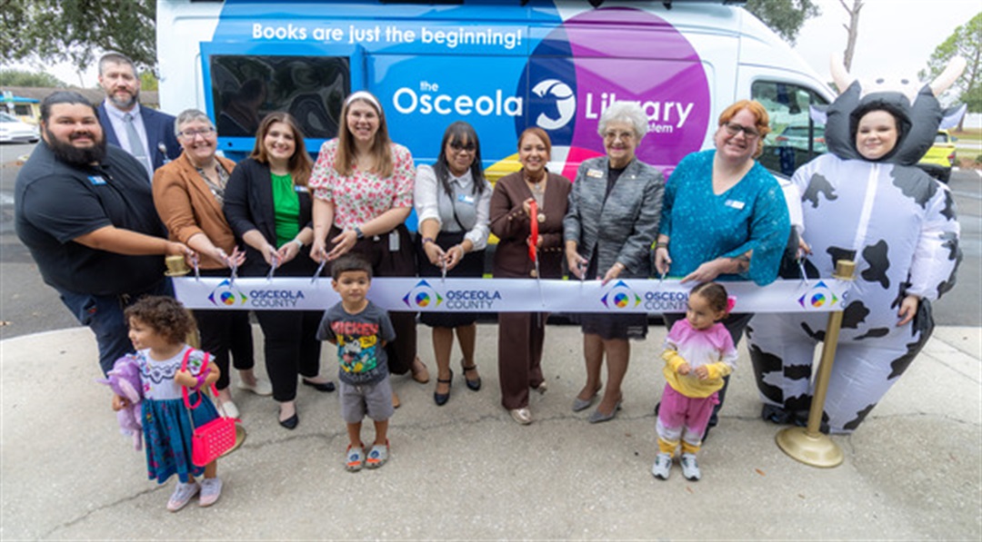 Osceola County Unveils OLLie, Its On-The-Go Mobile Library Unit ...