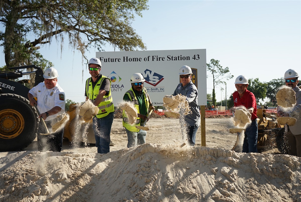 Osceola County Breaks Ground on New Home for Fire Station 43 - Osceola ...
