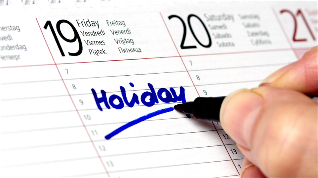 Holiday Schedule - Osceola County